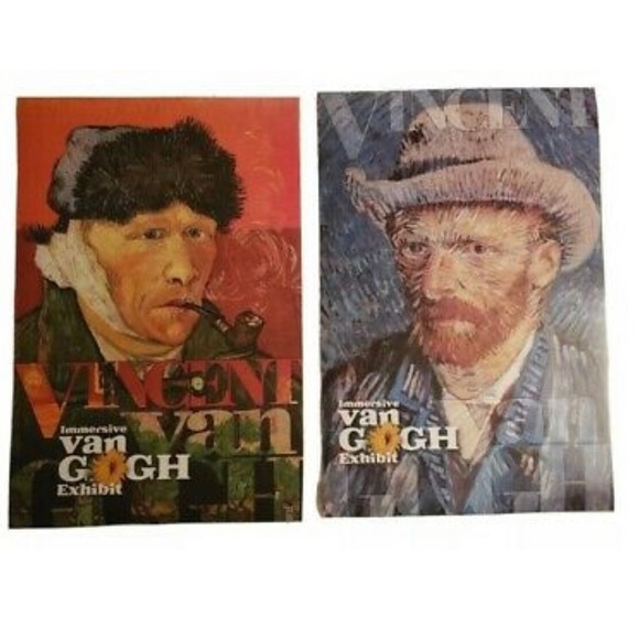 Art | Two Posters From The Immersive Van Gogh Experience New | Poshmark